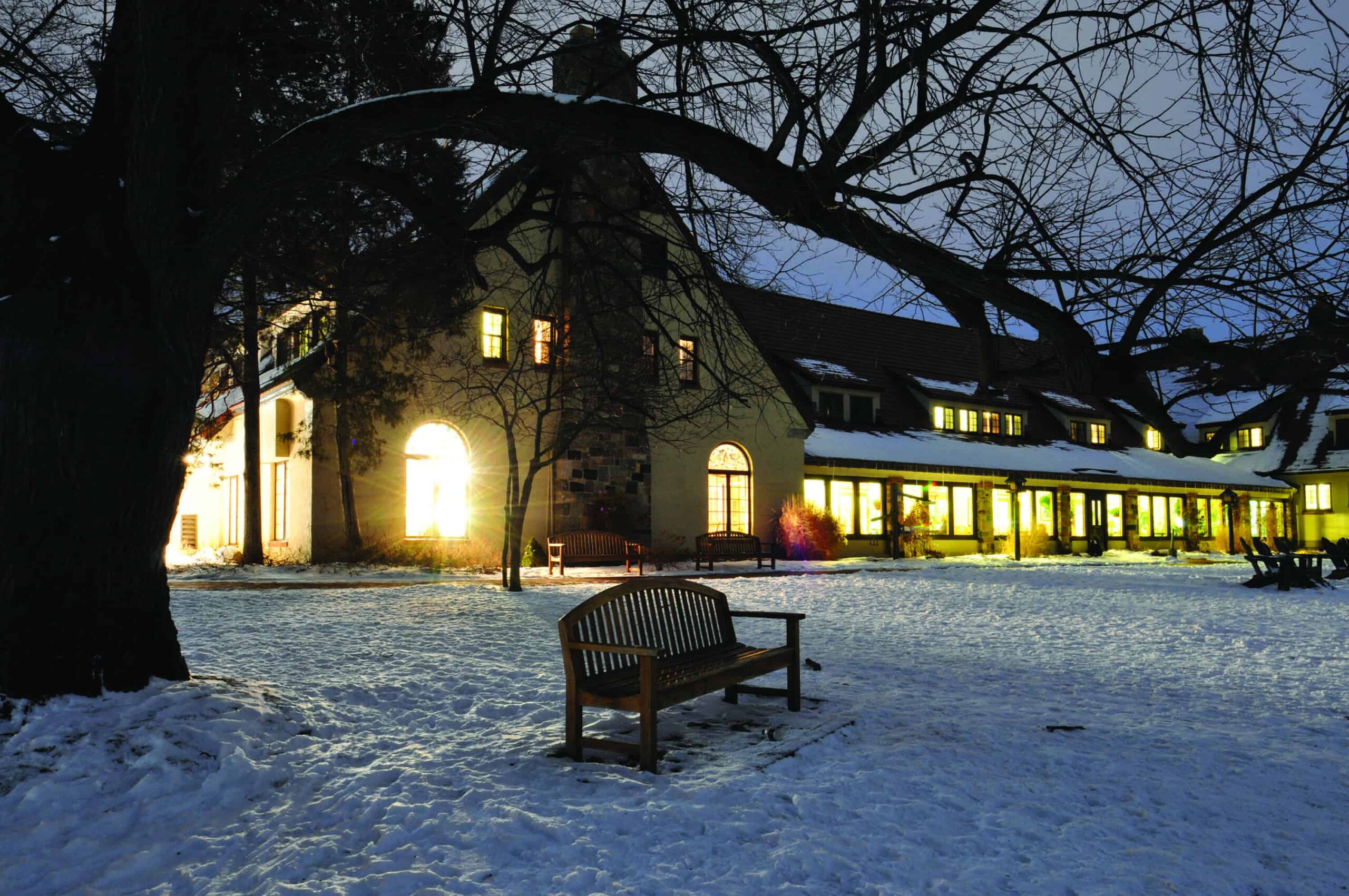 Warm fires and warm feelings await at Indiana's seven State Park Inns ...