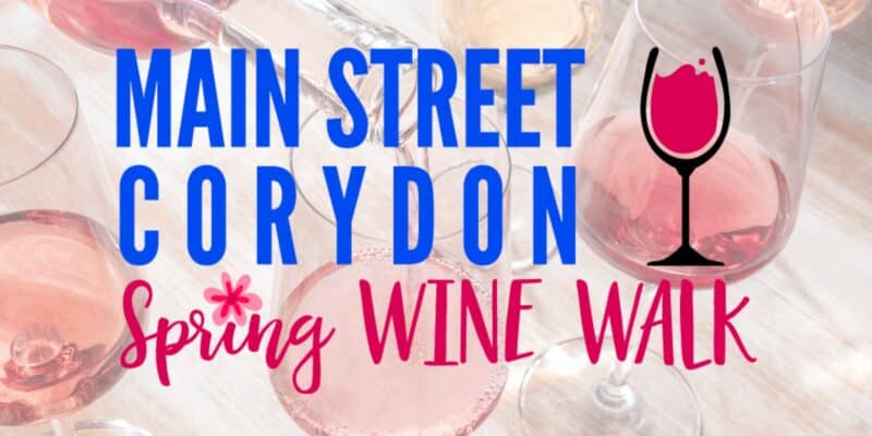 Main Street Corydon Spring Wine Walk - Travel Indiana