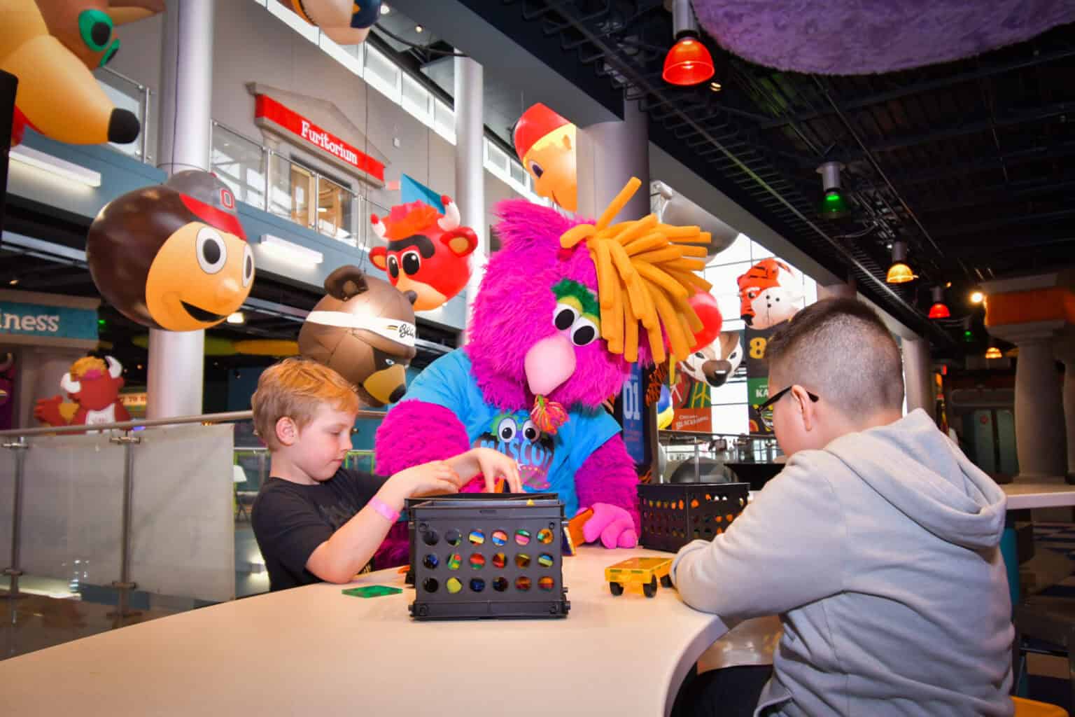 Visit the exciting world of the Mascot Hall of Fame - Travel Indiana